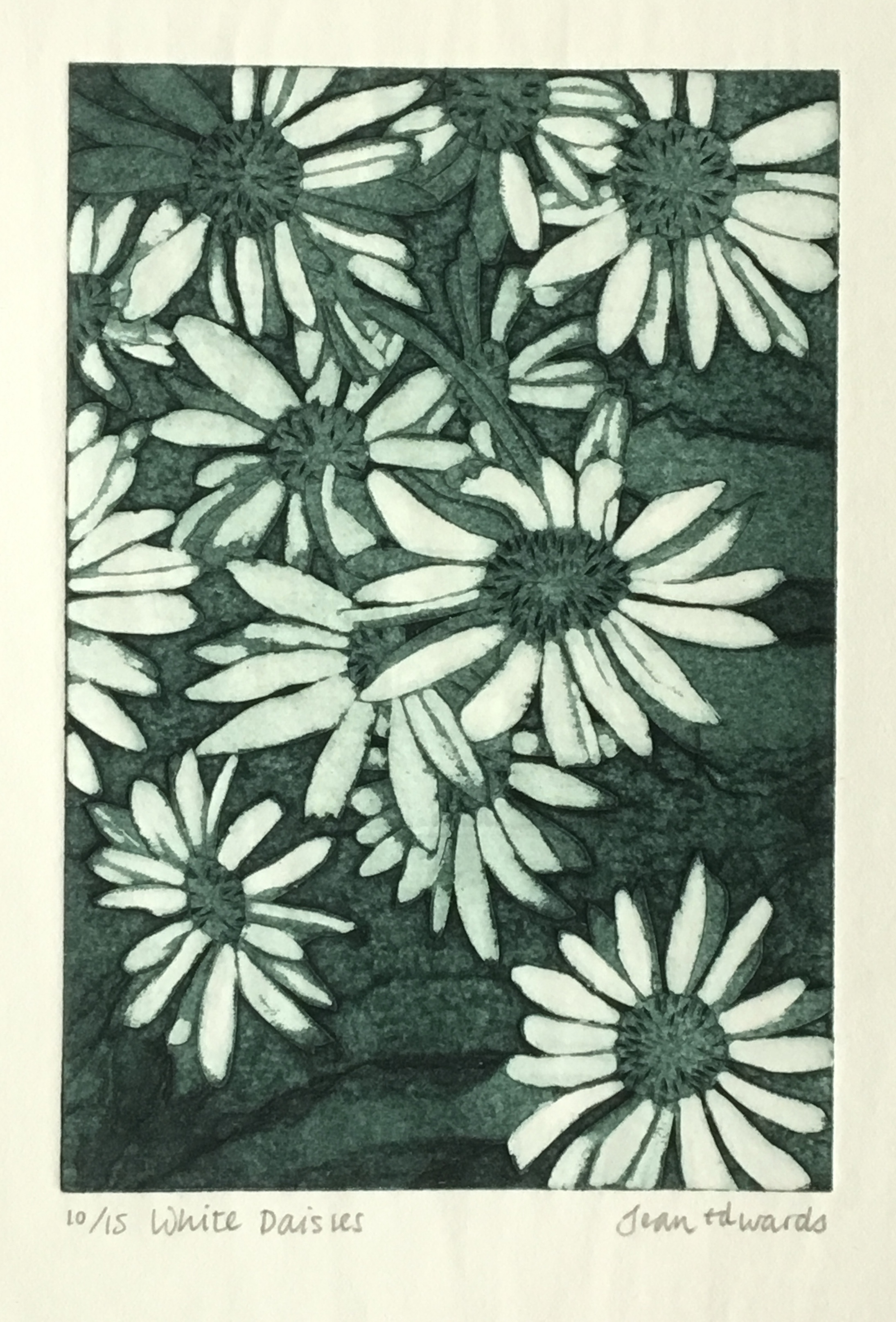 Collagraph Prints | Jean a drawing a day