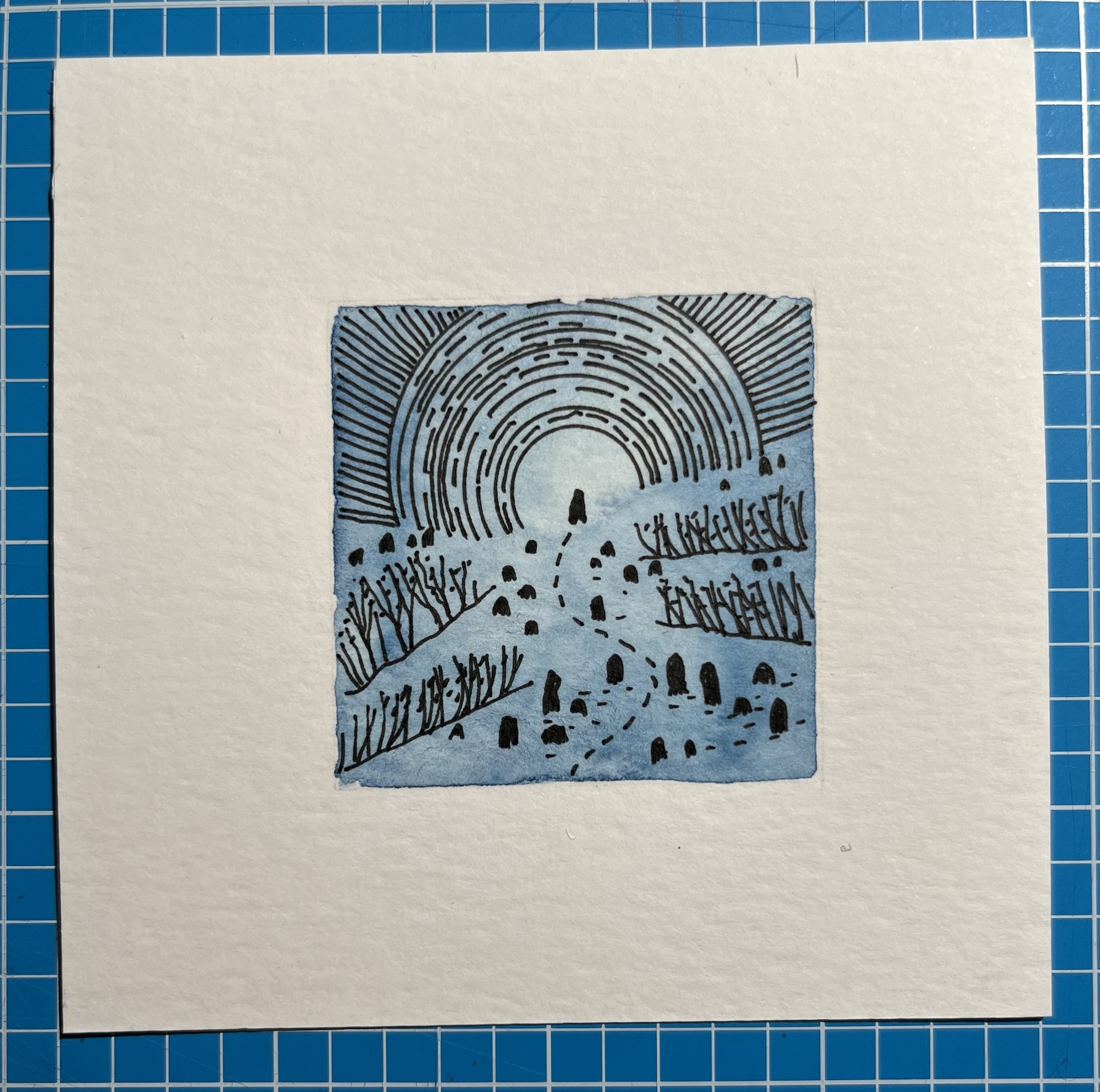 9th March 2025 | Jean a drawing a day